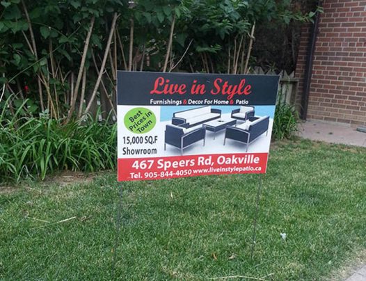 Custom Lawn Signs Toronto Canada | Signs Express